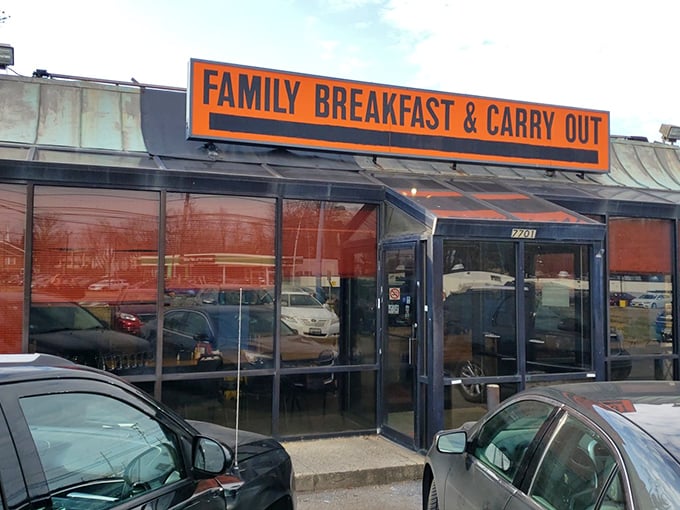 Simple storefront, serious breakfast game - sometimes the best meals come from the most focused kitchens.