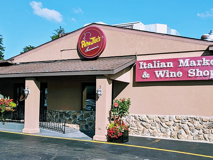 The tan fa&ccedil;ade might be humble, but inside lurks a wine selection that would make even the snobbiest sommelier weep with joy.