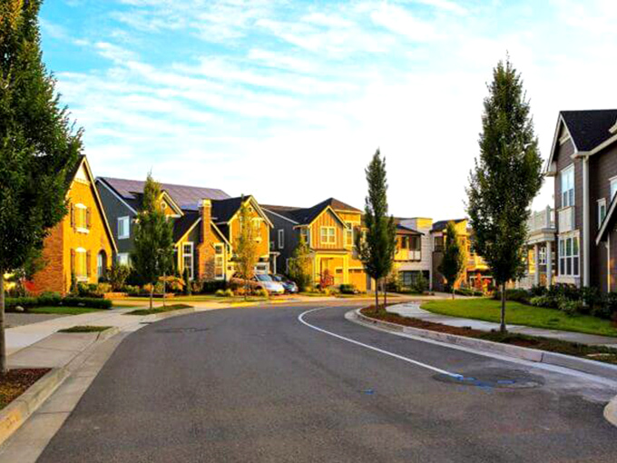 Sometimes the most photogenic moments happen in everyday neighborhoods where real families call home.