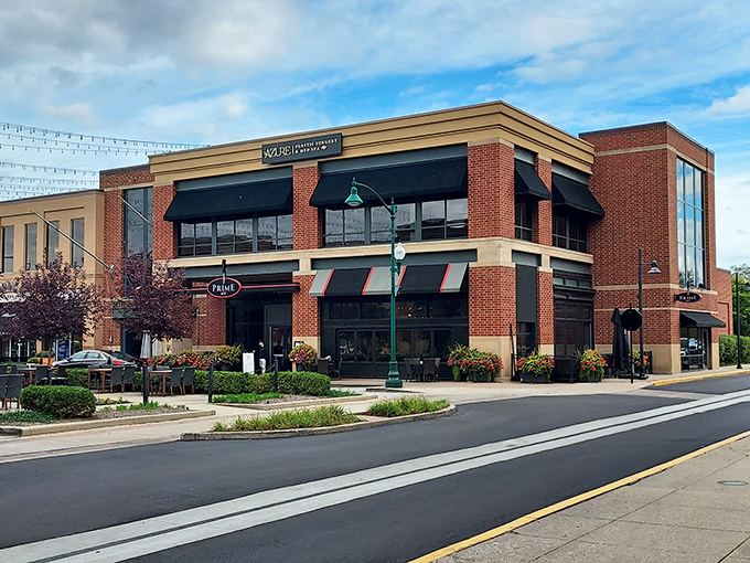 When a steakhouse looks this polished from the outside, you know the beef inside matches that attention.