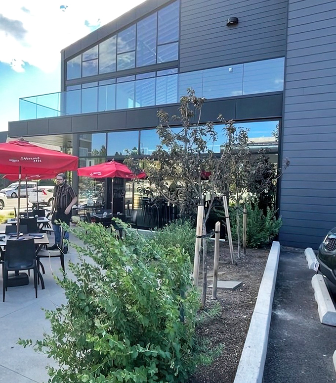 Contemporary design meets old-fashioned ranching values in this impressive Bend location.