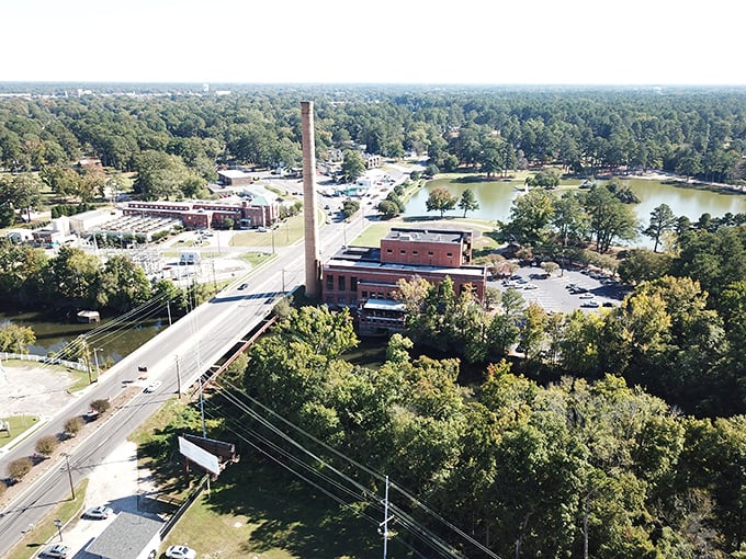 From above, Rocky Mount reveals its perfect blend of nature and community, offering retirees scenic beauty without scenic prices.