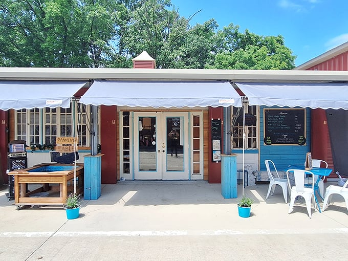 This charming storefront captures the spirit of the Mother Road, where every item tells a story worth discovering.