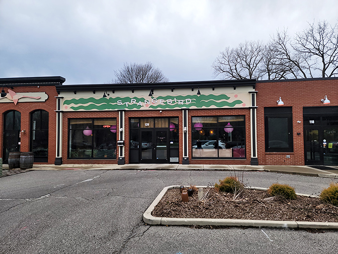 Those big windows and brick facade invite you in for an adventure in elevated comfort food that'll surprise your taste buds.