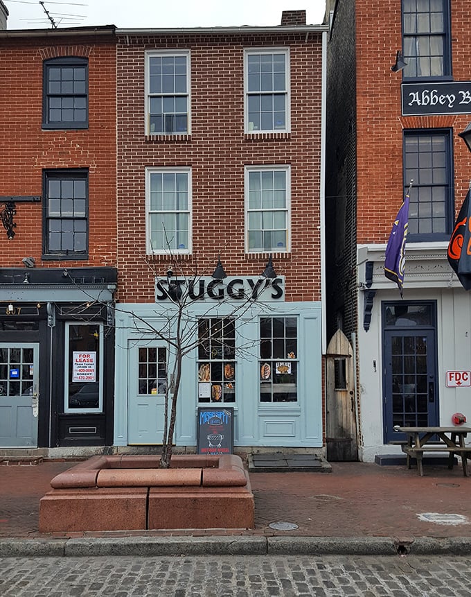 Three stories of Baltimore history with a ground floor dedicated to hot dog perfection &ndash; that's Stuggy's for you.