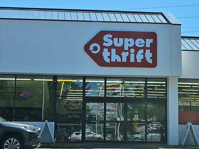 The bright, inviting storefront feels more like a boutique than a thrift store&mdash;until you see those magical low prices.