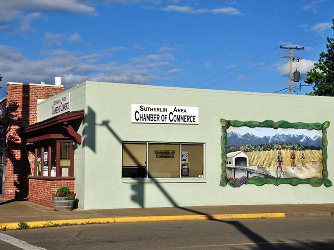 Chamber of Commerce murals tell local stories better than any fancy tourist brochure ever could.