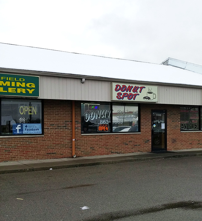 Sometimes the best treasures hide in the most unexpected places, like this unassuming donut goldmine.