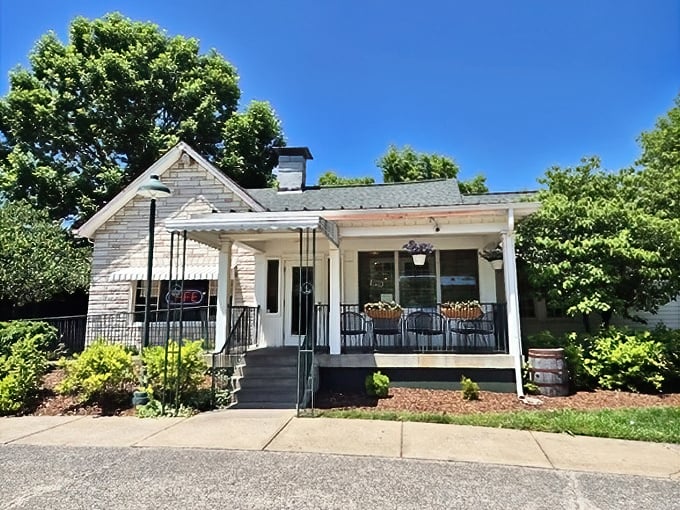 This cluster of cozy buildings feels more like visiting family than going to a restaurant.