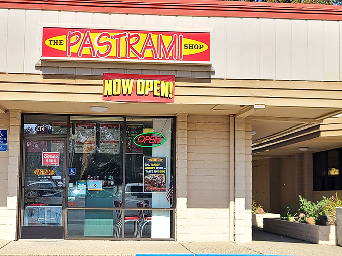 That "Now Open" sign is unnecessary &ndash; the aroma of perfect pastrami would draw you in from blocks away.