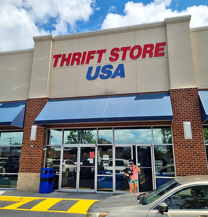 That clean, no-nonsense exterior tells you this place focuses on what really matters: great stuff inside.