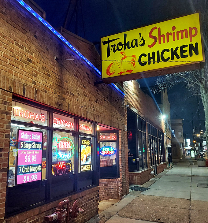 Corner spots with bold signage usually mean the locals have discovered something truly special.