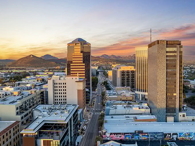 Desert mountains frame Tucson like nature's own picture window, where big-city amenities meet small-town budgets perfectly.