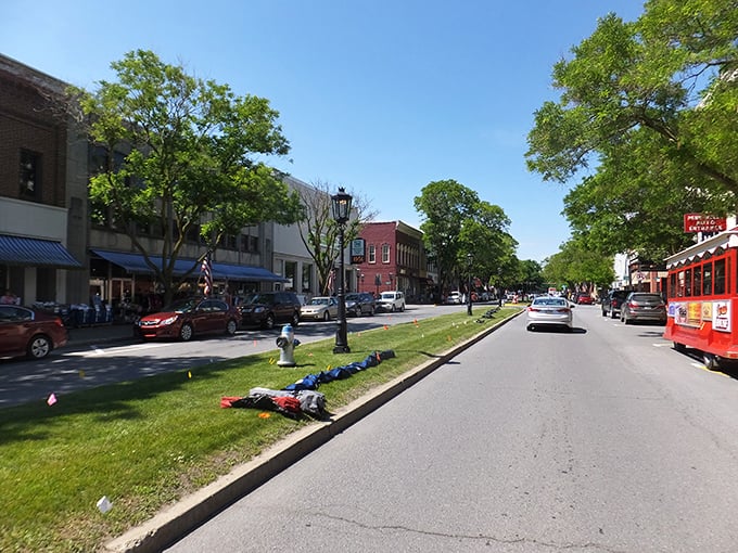 Wellsboro's gas-lamp lined streets create an atmosphere that's part Victorian elegance, part small-town Pennsylvania magic.