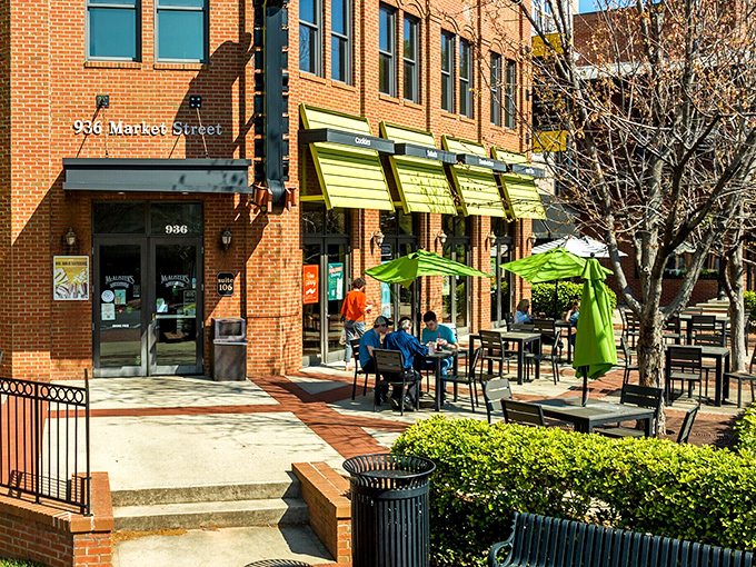 Downtown York's tree-lined streets create perfect walking weather, where every storefront tells its own unique story.