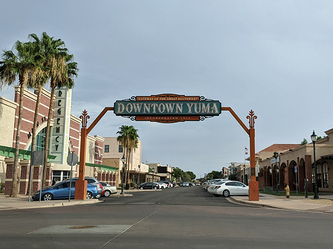 Historic downtown Yuma combines Old West charm with modern convenience, like having Netflix in a frontier saloon.