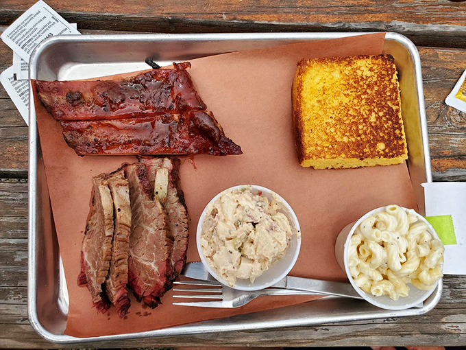 The two-meat platter with sides is barbecue's version of a greatest hits album&mdash;every track is a chart-topper.