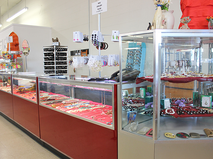 Behind glass but not out of reach, these jewelry treasures wait patiently for their second chance to make someone feel like a million bucks.