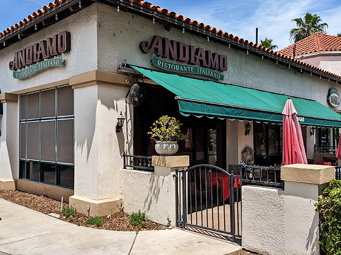 Andiamo's charming patio invites you to linger over pasta and wine while pretending you're in Tuscany instead of the Central Valley.