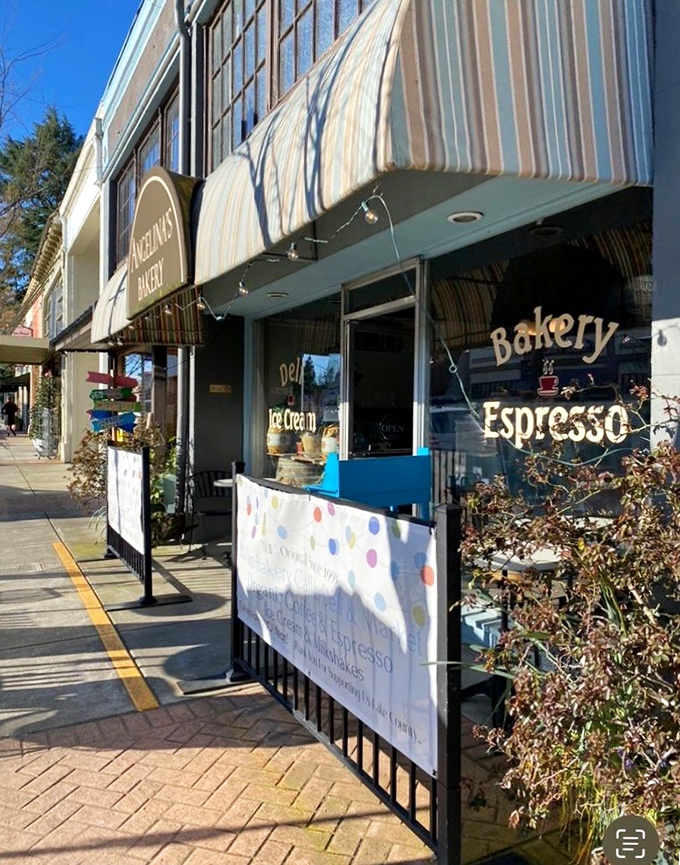 Angelina's Bakery tempts passersby with the universal language of carbs &ndash; where espresso and pastries create the kind of morning ritual worth getting out of bed for.