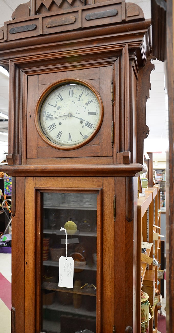 This grandfather clock doesn't just tell time &ndash; it tells stories of generations who actually knew how to read analog clocks.