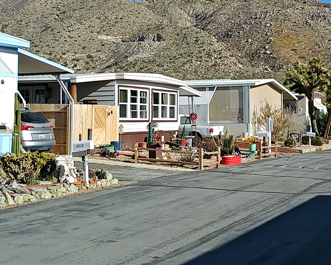 Affordable desert dreams! Mobile home communities like Apache offer entry-level options for desert living, where creative landscaping turns modest spaces into personal oases.