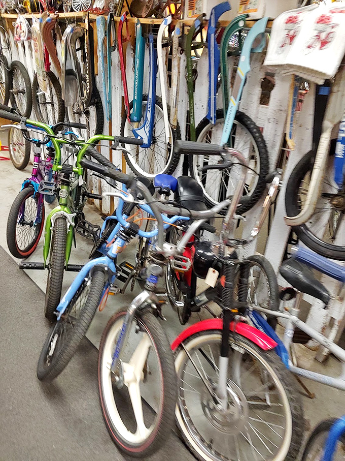 Bicycle heaven for wheel enthusiasts &ndash; from retro cruisers to modern rides, all waiting for their next adventure down Pennsylvania's scenic trails.