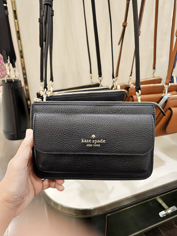 Designer dreams at down-to-earth prices. This Kate Spade crossbody represents the holy grail of outlet shopping&mdash;luxury that doesn't require a payment plan.