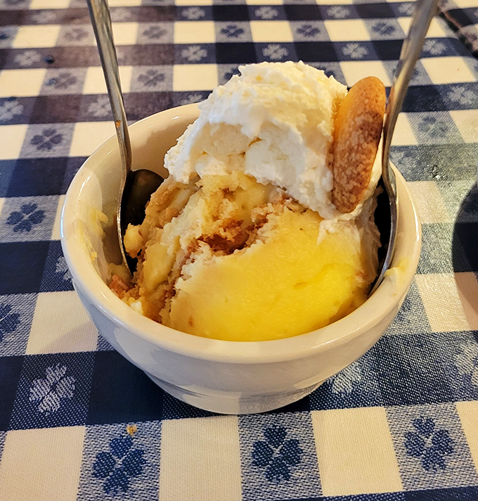 Banana pudding that makes you understand why Southerners consider it a legitimate side dish rather than dessert.