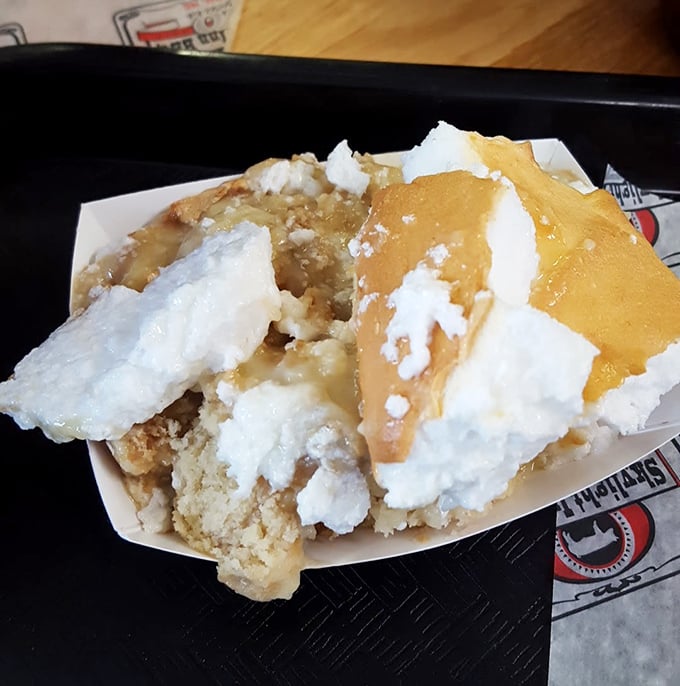 Banana pudding that would make your grandmother both proud and jealous. The perfect sweet finale to a smoky symphony.