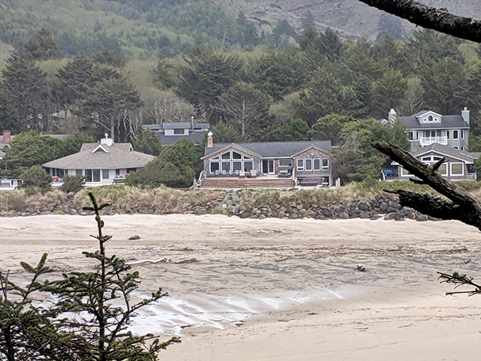 Beach homes built with reverence for their setting, where picture windows frame million-dollar views that change with each passing cloud.