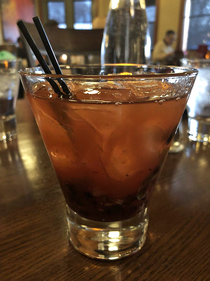 Not just a cocktail but a liquid sunset in a glass&mdash;the kind that makes you forget you're in Pennsylvania and not watching waves crash on some distant shore.