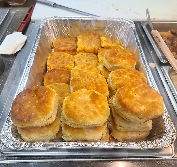 These aren't just biscuits; they're buttery time machines transporting you straight to your grandmother's kitchen, regardless of whether she could bake.