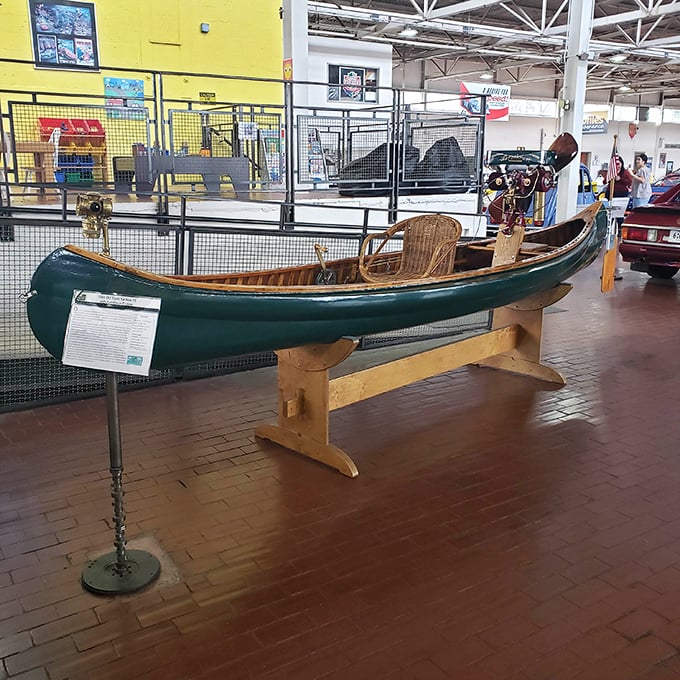 This unusual watercraft combines boating with aviation technology in one fascinating hybrid vessel.