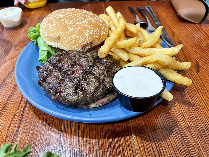 The burger that launched a thousand road trips. Juicy, chargrilled perfection that makes you forget all about those fancy gourmet versions with unpronounceable toppings.