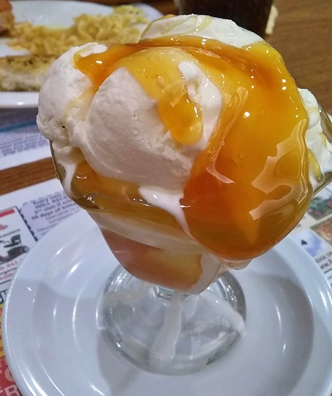 This butterscotch sundae isn't just dessert &ndash; it's what happiness would look like if it took physical form and came in a glass.