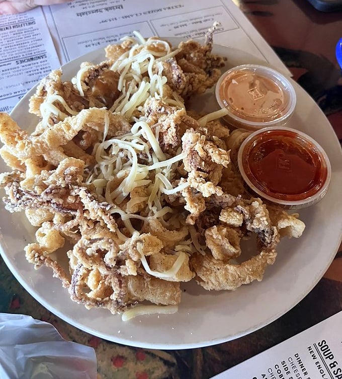 Calamari that's been given the royal treatment&mdash;crispy, tender, and ready for dunking. These rings deserve Olympic medals for perfect form.