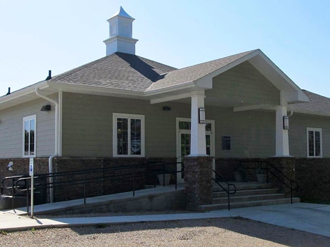 The modern Carter County Public Library serves as a community hub, proving that even in the digital age, small towns value knowledge and gathering places.