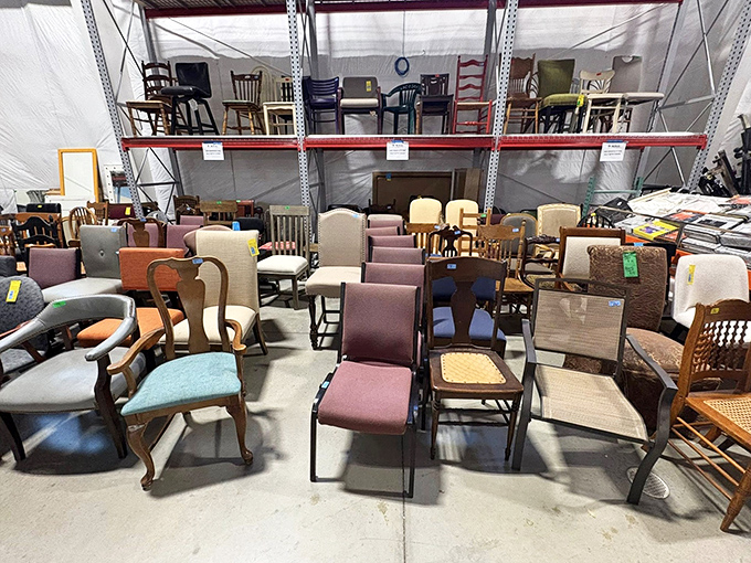 Take a seat&mdash;or twenty! This chair collection spans decades of design, proving good taste doesn't require emptying your savings account.