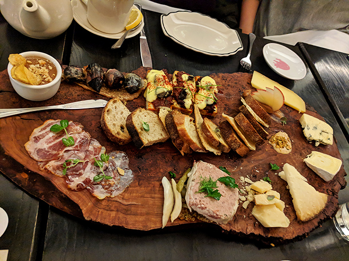 This charcuterie board isn't just a meal&mdash;it's a guided tour through Wisconsin's finest meats and cheeses, no passport required.