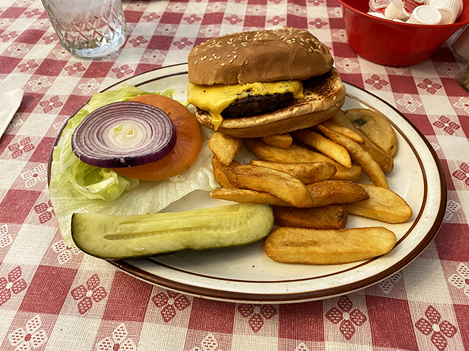 This cheeseburger means business &ndash; no fancy truffle oil needed when you nail the basics this perfectly.