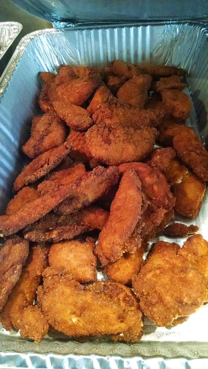 Golden-fried chicken tenders that would make Colonel Sanders jealous. Comfort food that transcends age &ndash; equally loved by kids and adults.