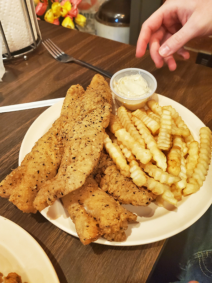 Chicken tenders that remind you why you loved them as a kid, and why you should never have stopped ordering them.