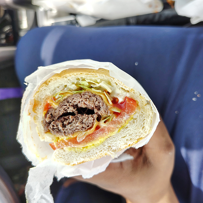 This submarine sandwich could navigate any taste bud straight to flavor town without needing a compass.