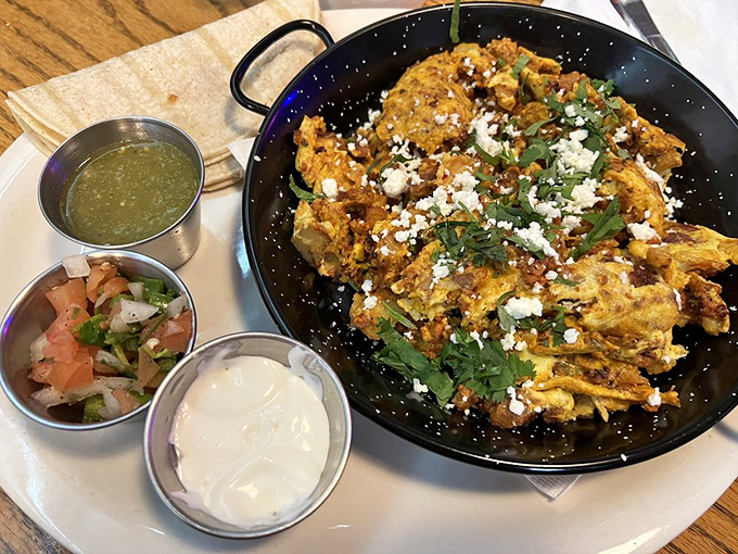This isn't just breakfast&mdash;it's edible art. A Mexican-inspired skillet that brings more flavor to morning than your first cup of coffee.