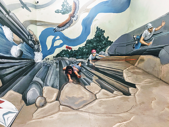 Cliffhanger scenes without the actual danger &ndash; all the adrenaline, none of the emergency room visits afterward.