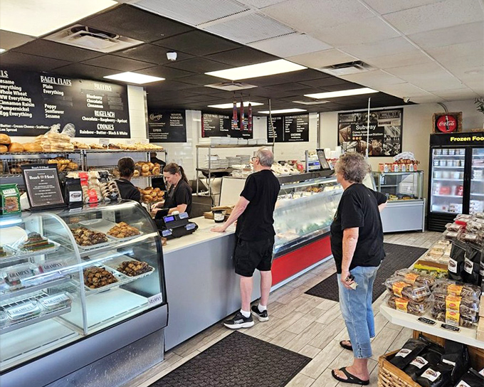 The bakery counter&mdash;where willpower goes to die and diet resolutions are forgotten amid the siren call of fresh-baked treasures.