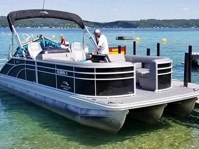 Crystal Lake's boat launch proves that the best fishing spots don't require a country club membership fee.