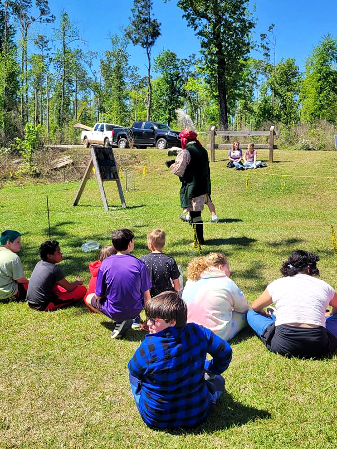History comes alive as park visitors discover that learning outdoors beats any classroom &ndash; especially when there's no homework involved.