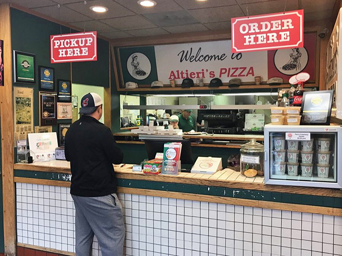 The ordering counter&mdash;where anticipation begins and patience is tested. Worth every second of the wait.